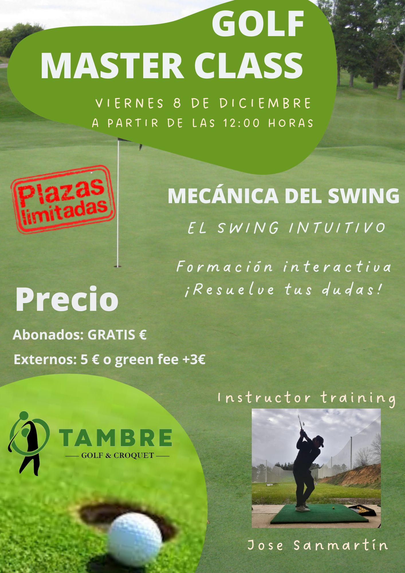 Master Class Tambre Golf - Tambre Golf & Croquet
